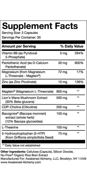 Nootropics for Sleep | Awakened Alchemy